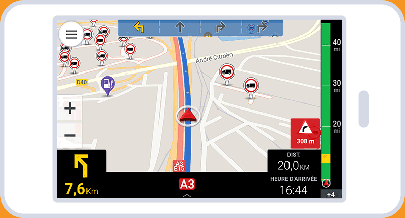 Application GPS pour Poids-Lourd | CoPilot Truck