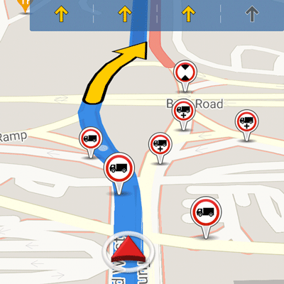 In-Cab Navigation Features | CoPilot Truck